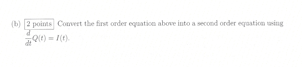 Solved 4. 12 points RLC Circuit Consider the standard RLC | Chegg.com