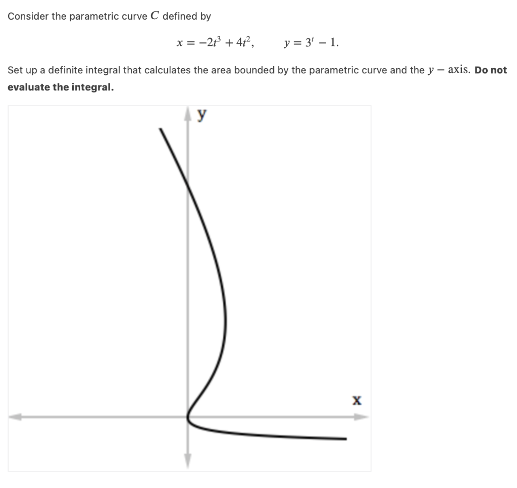 Solved Consider the parametric curve C defined by | Chegg.com