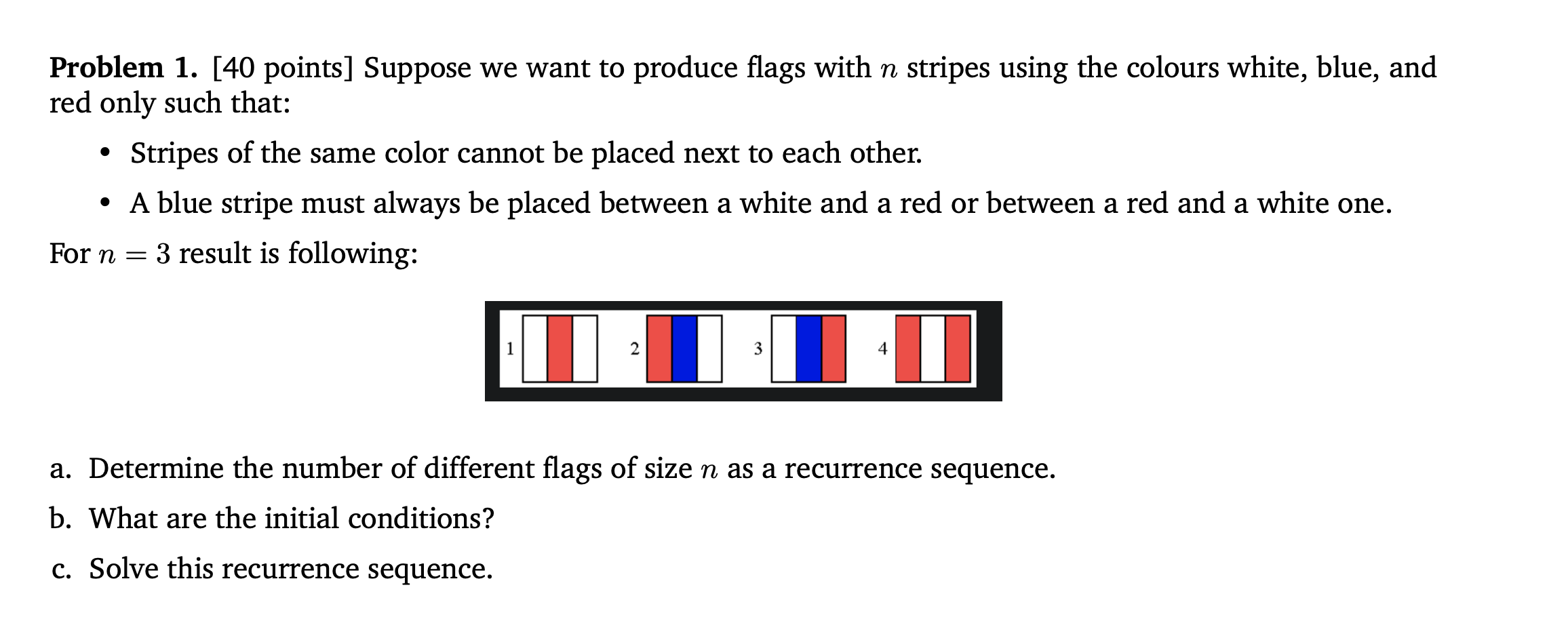 Solved . Problem 1. [40 points] Suppose we want to produce | Chegg.com