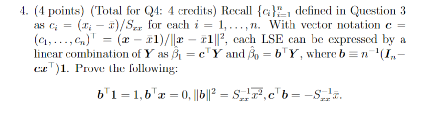 Solved (4 points) (Total for Q4: 4 credits) Recall | Chegg.com Solved (4 points) (Total for Q4: 4 credits) Recall | Chegg.com