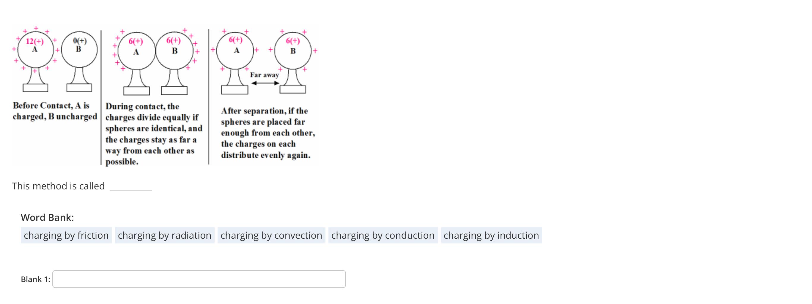 Solved \begin{tabular}{l|l|l} Before Contact, A is | Chegg.com