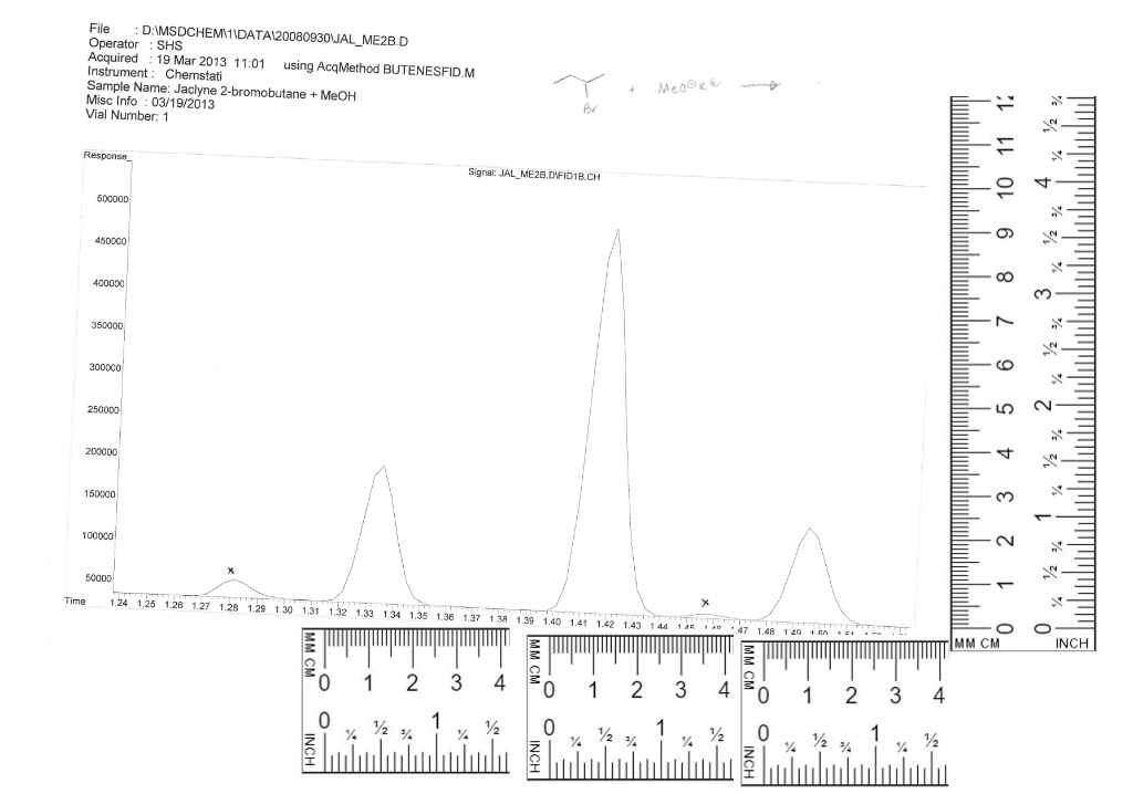 H OH A A File D:\MSDCHEM\1\DATA\20080930\AS2BUOH.D | Chegg.com