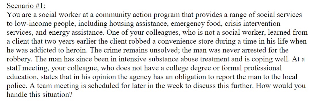 Solved Identify the ethical issues from the | Chegg.com