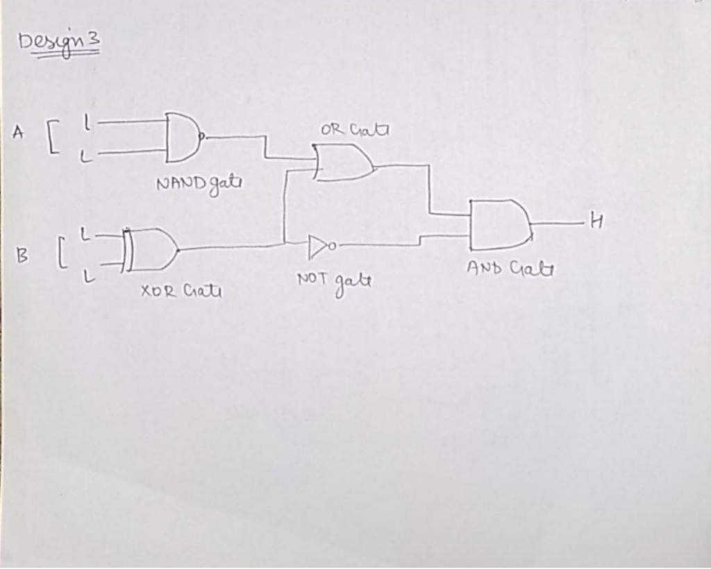 Solved XOR gate L Lo Н. NAND Cata L OR gate XOR NAND (H) | Chegg.com