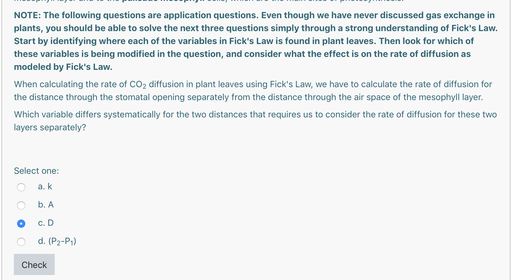 Solved The NEXT TWO questions refer to the following | Chegg.com