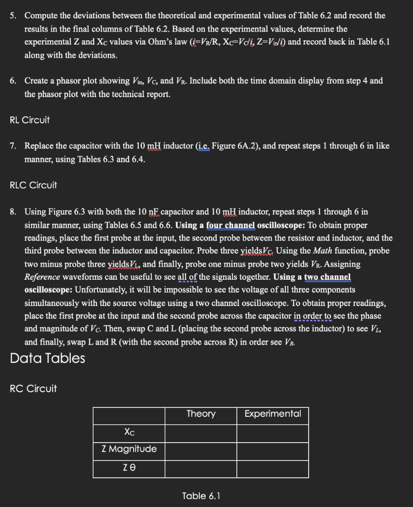 Solved Schematics R M R + HE Vin C Vin L Figure 6.1 Figure | Chegg.com