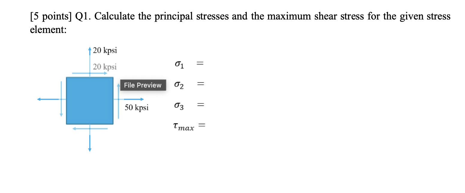 Solved Show me the steps to solve [5 ﻿points] ﻿Q1. | Chegg.com