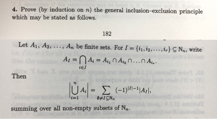 Solved Prove (by induction on n) the general | Chegg.com Solved Prove (by induction on n) the general | Chegg.com