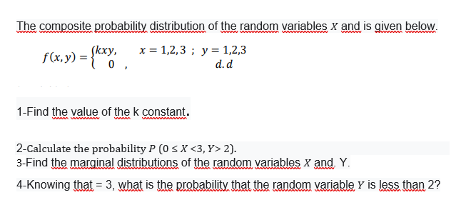 Solved The composite probability distribution of the random | Chegg.com