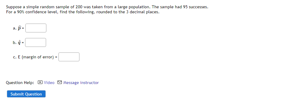 Solved Suppose a simple random sample of 200 was taken from | Chegg.com