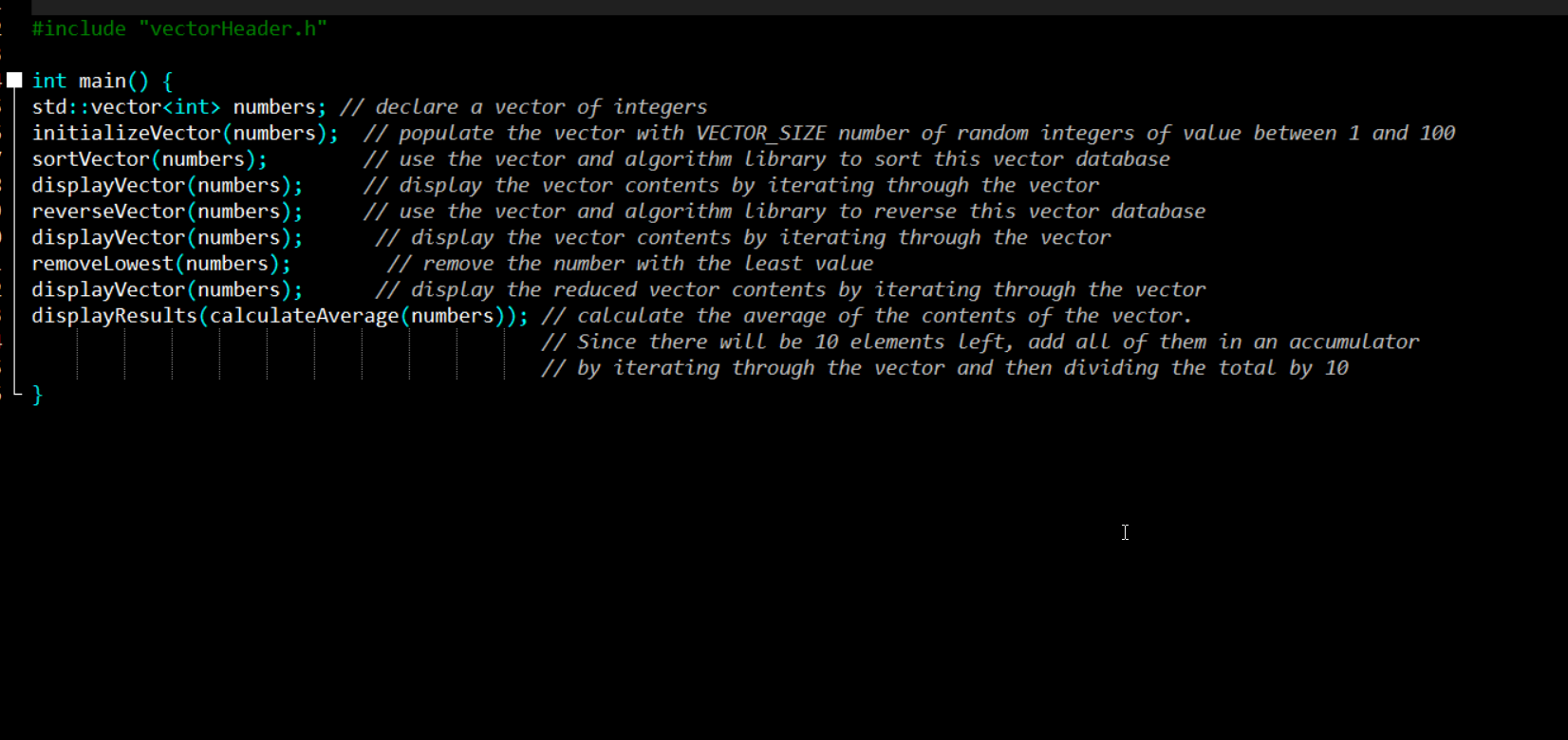 Solved The code that you are going to develop for this | Chegg.com