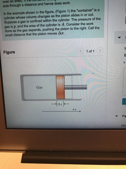 Solved over an area). if the Cu acts through a distance and | Chegg.com