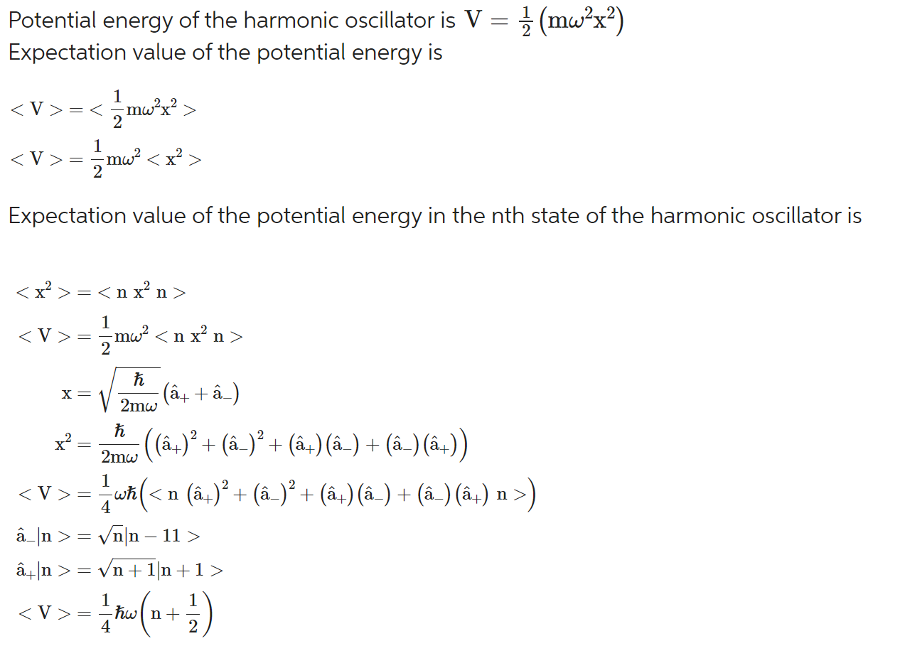 Solved Problem No 2 Find The Expectation Value Of The