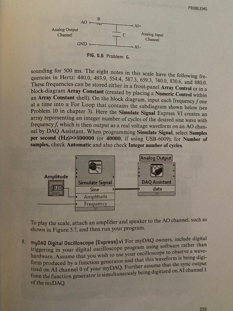 PLEASE READ! I need the labview block diagram, not | Chegg.com