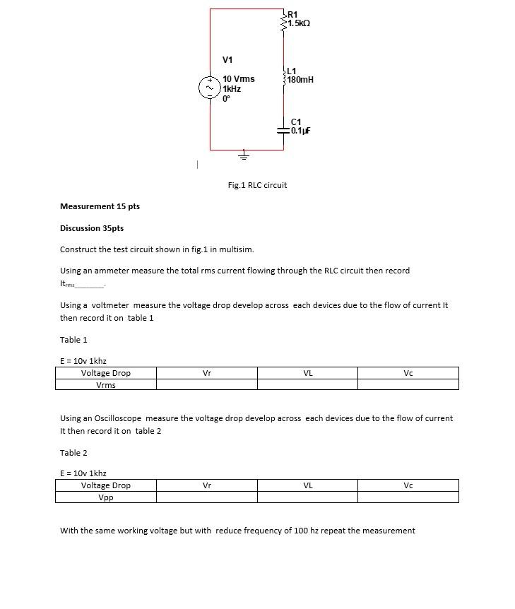 Solved Do this task if you have Multisim. I only need the | Chegg.com