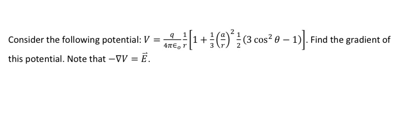 Solved Consider the following potential: | Chegg.com