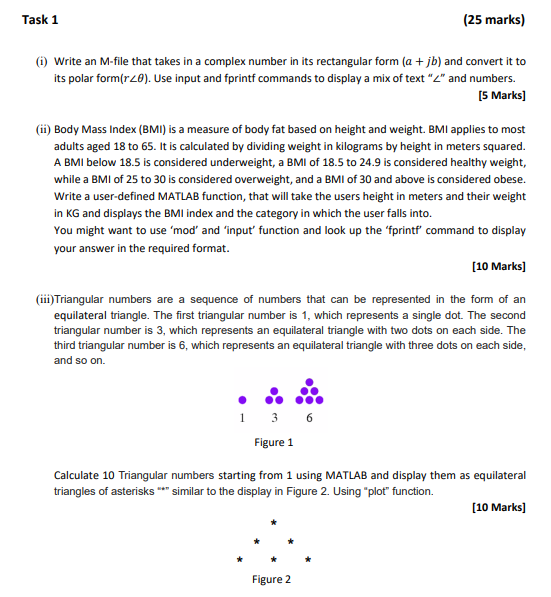 Solved Write an M-file that takes in a complex number in its | Chegg.com