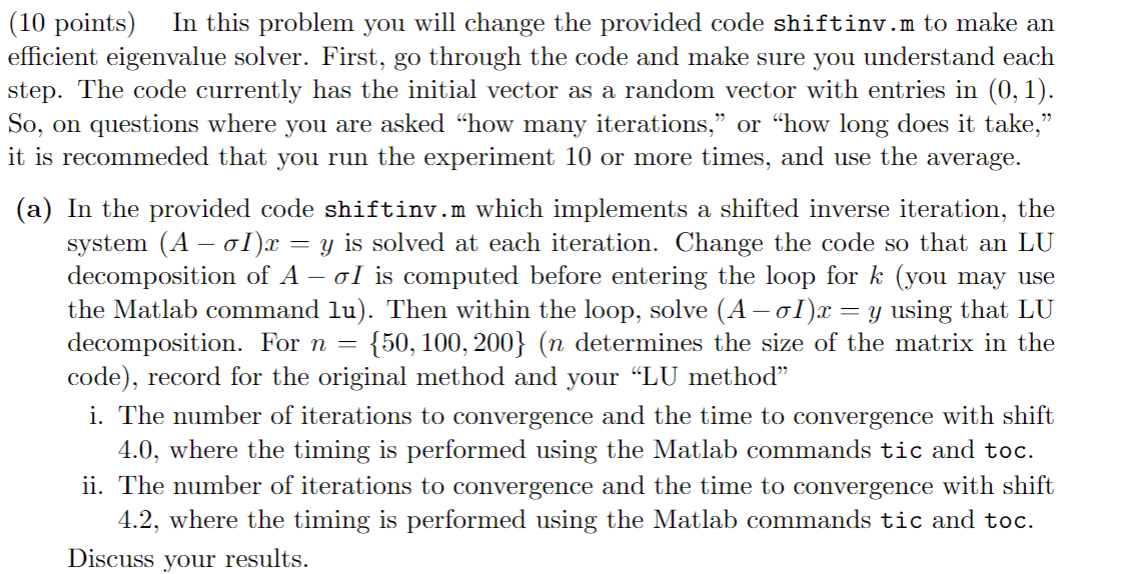 Need the solution asap please! MATLAB | Chegg.com
