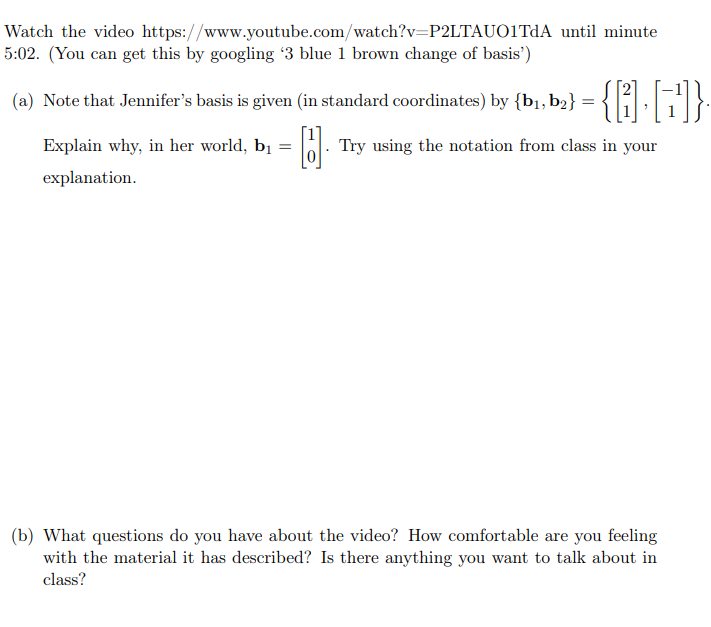 Link to the video: | Chegg.com