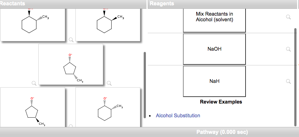 Solved Reactants Target Product click on a reactant to add | Chegg.com