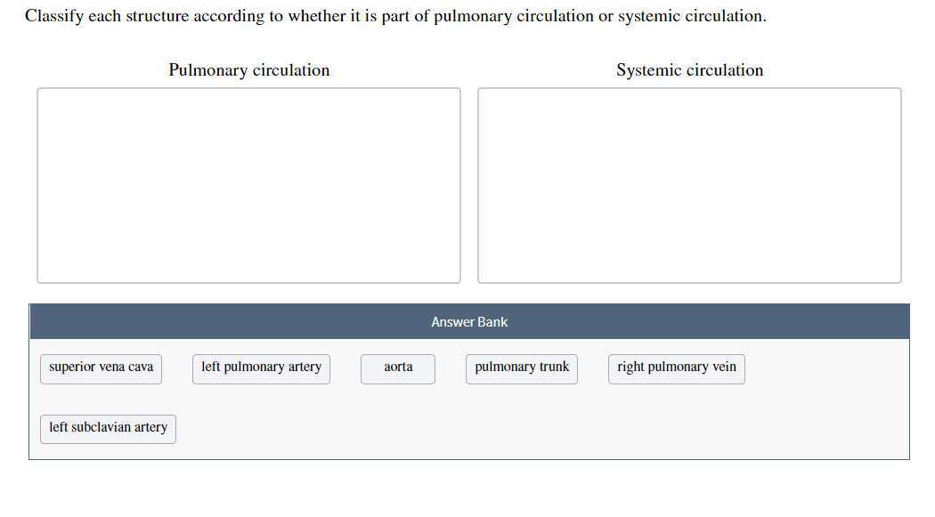 Solved Classify each structure according to whether it is | Chegg.com