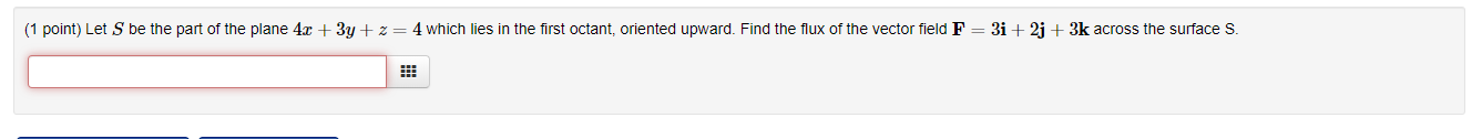 Solved (1 point) Let S be the part of the plane 4x + 3y +2=4 | Chegg.com Solved (1 point) Let S be the part of the plane 4x + 3y +2=4 | Chegg.com