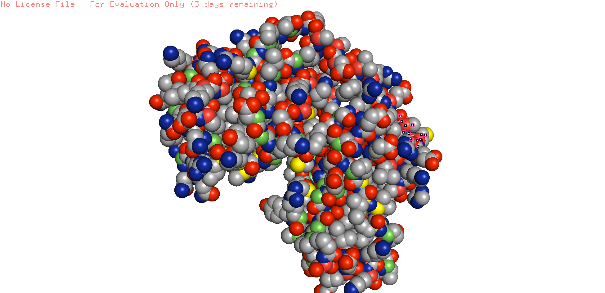 Solved What do you notice? What does the space fill model | Chegg.com