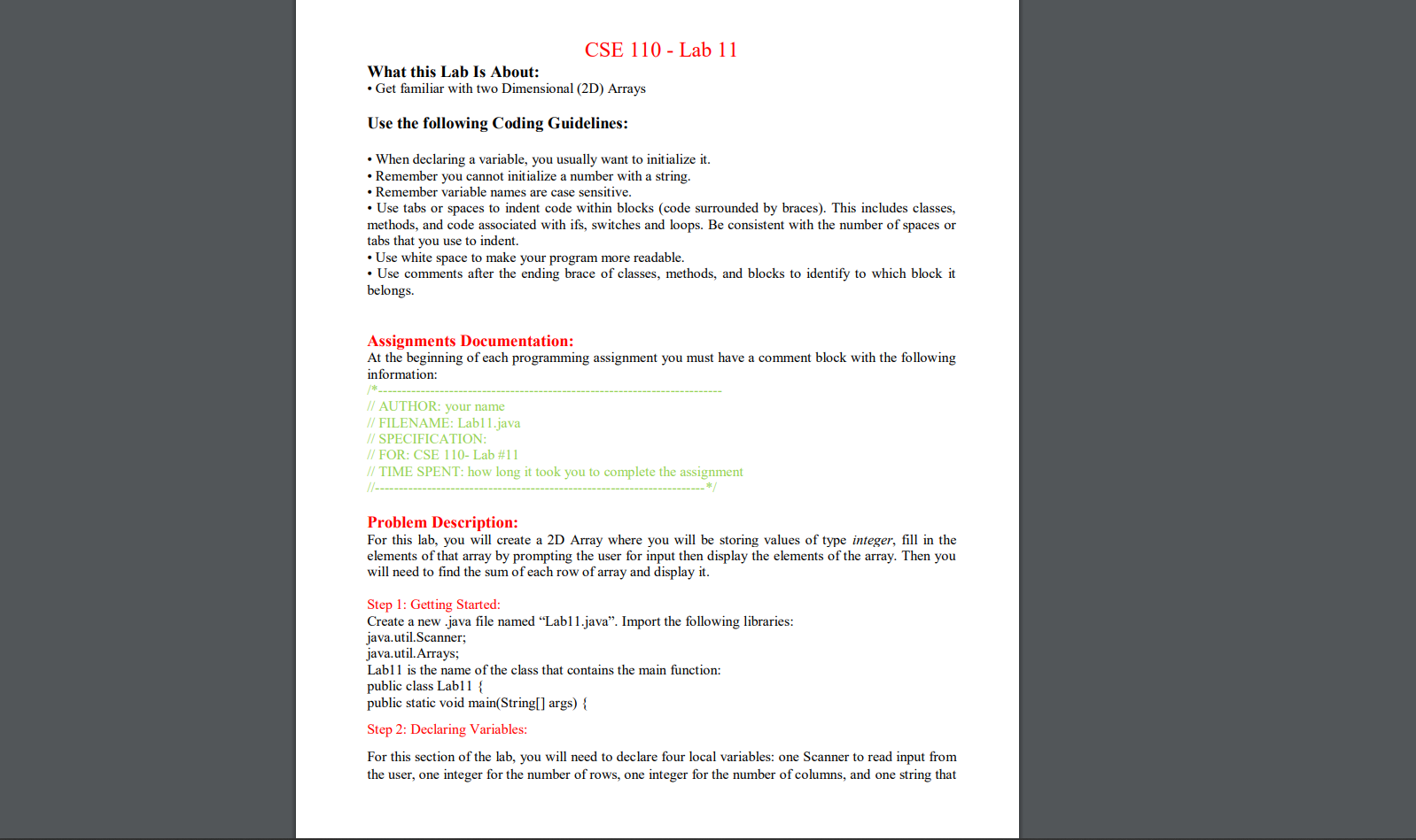 Solved CSE 110 Lab 11 What this Lab Is About: Get familiar | Chegg.com