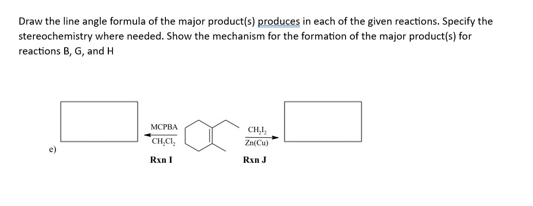 Solved Draw the line angle formula of the major product(s) | Chegg.com