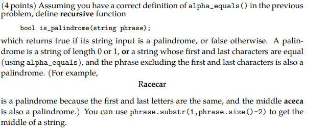 Solved (4 points) Assuming you have a correct definition of | Chegg.com