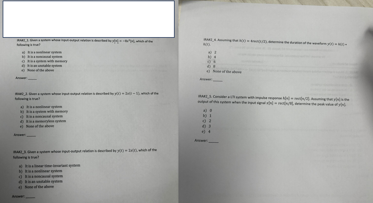 Solved Please kindly assist in ﻿solving all 5 ﻿questions. | Chegg.com