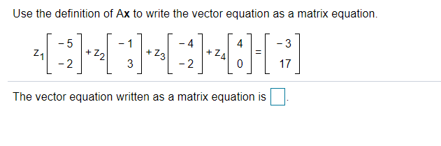 Solved Compute the product using (a) the definition where Ax | Chegg.com