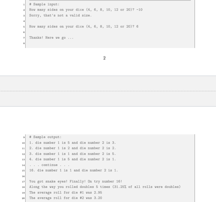 Solved 2. Roll the Dice In games with two dice (such as | Chegg.com
