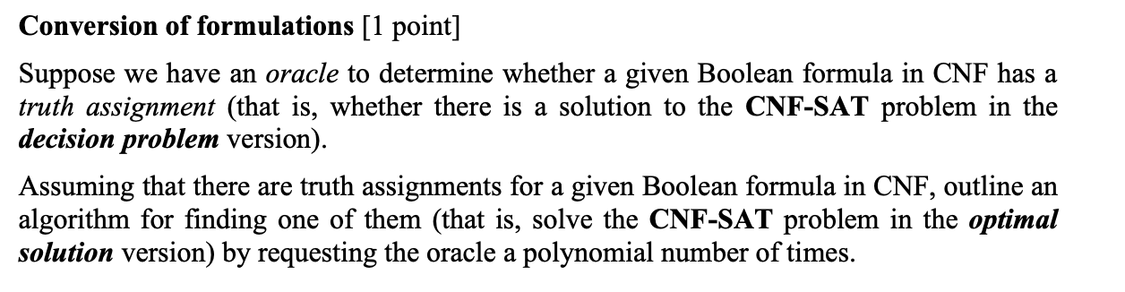 Solved Conversion of formulations [1 point] Suppose we have | Chegg.com