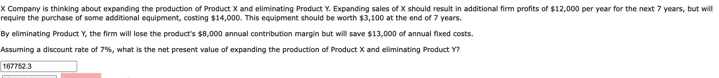 Solved require the purchase of some additional equipment, | Chegg.com