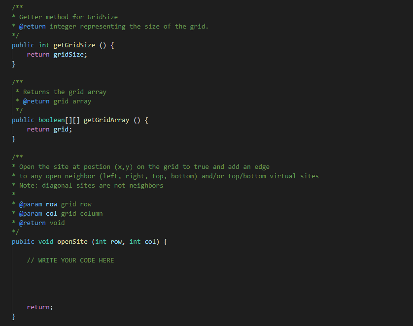 Solved My problem is about percolation and ive been stuck on | Chegg.com