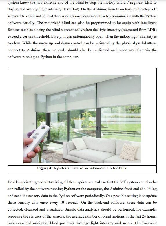 Solved Need help in creating IoT codes using Python and | Chegg.com