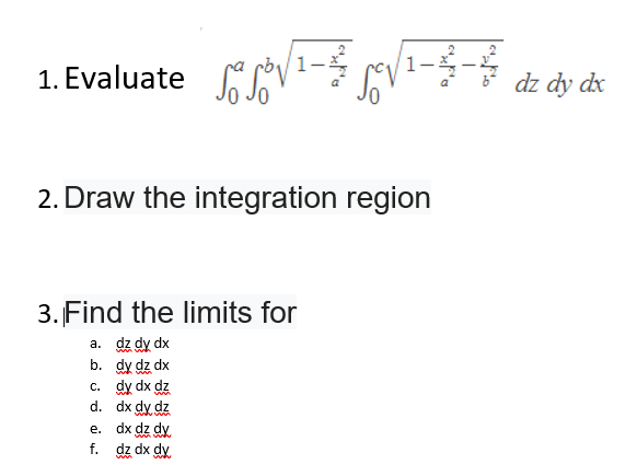 Solved 1. Evaluate CSON 2 G3V1-3-3 de doy che 2. Draw the | Chegg.com