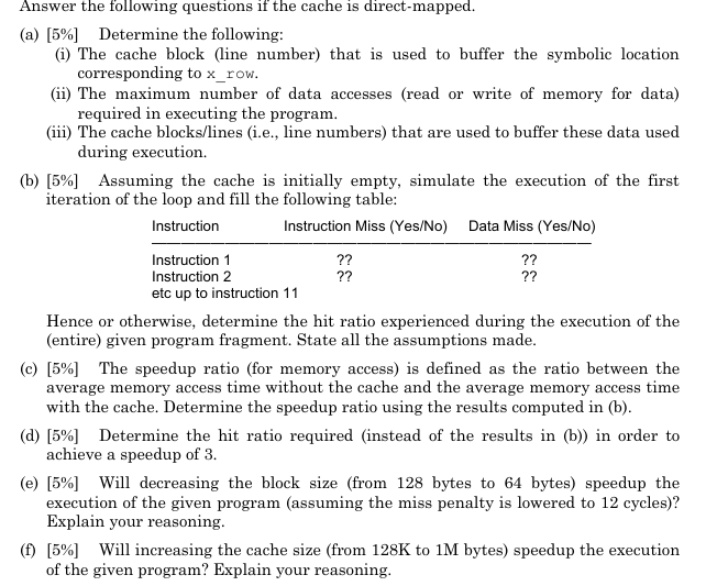 Solved by an EXPERT A cache-based memory system with the following | Chegg.com