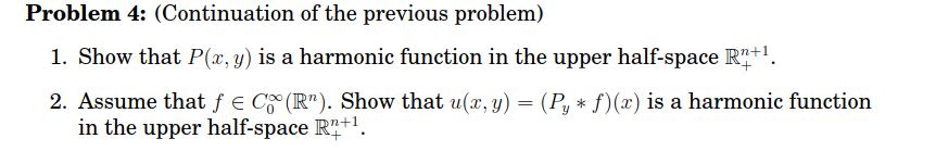 Solved Problem 4: (Continuation of the previous problem)Show | Chegg.com