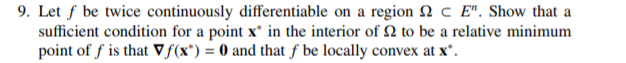 Solved 9. Let f be twice continuously differentiable on a | Chegg.com