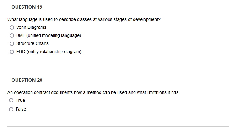 Solved QUESTION 13 What is encapsulation? A statement of the | Chegg.com