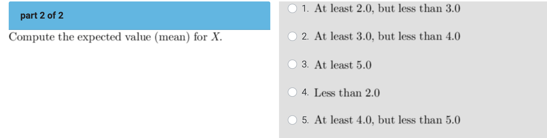 Solved 4. CPD Mean Percentiles 0110 pts possible Consider a | Chegg.com