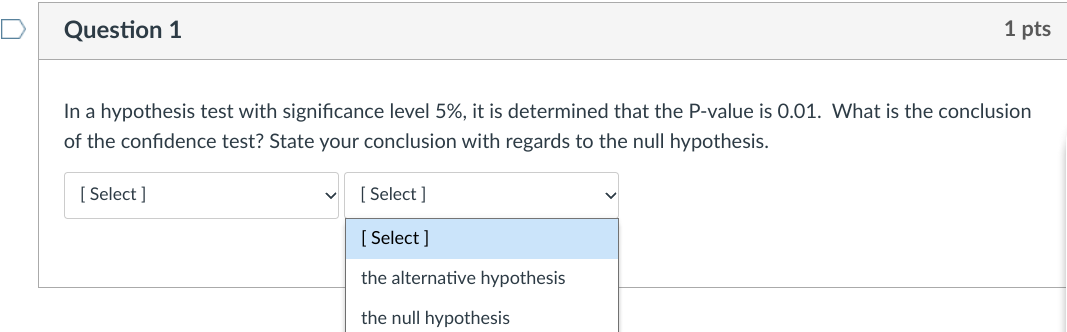 Solved In a hypothesis test with significance level 5%, it | Chegg.com