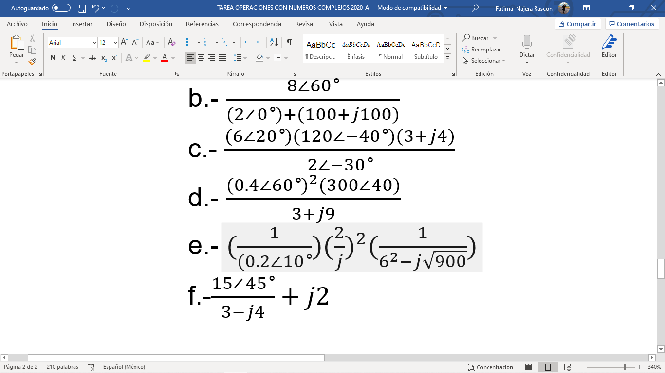 Solved Perform the following operations (express your | Chegg.com