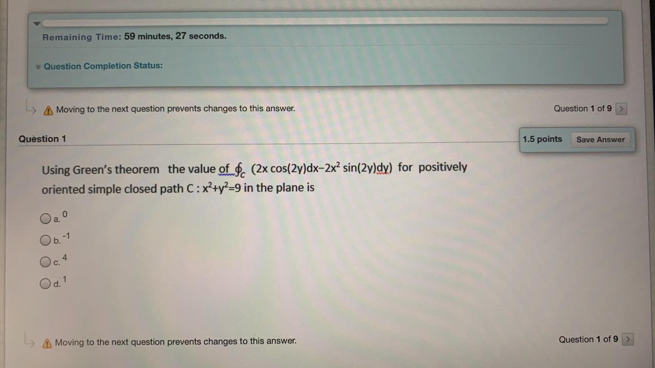 Solved Remaining Time: 59 minutes, 27 seconds. Question | Chegg.com
