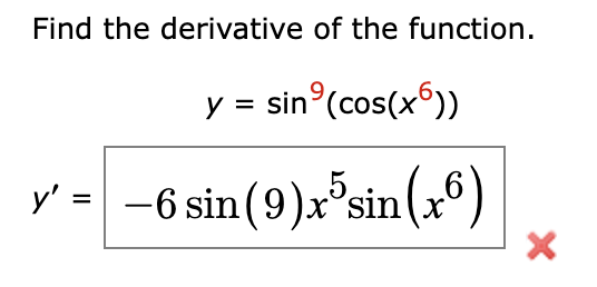 Solved Find the derivative of the function. | Chegg.com
