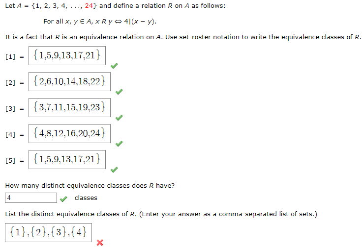 Solved Let A = {1, 2, 3, 4, 24} and define a relation R on A | Chegg.com