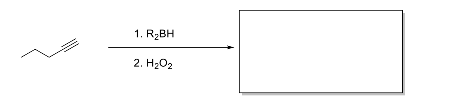 Solved 1. R2BH 2. H2O2 | Chegg.com