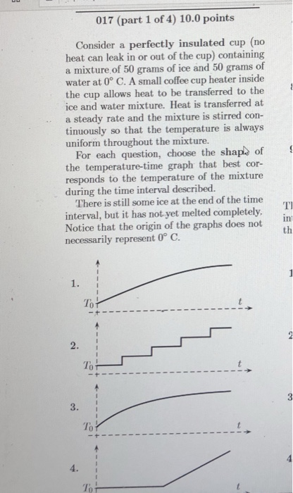 Solved 017 (part 1 of 4) 10.0 points Consider a perfectly | Chegg.com